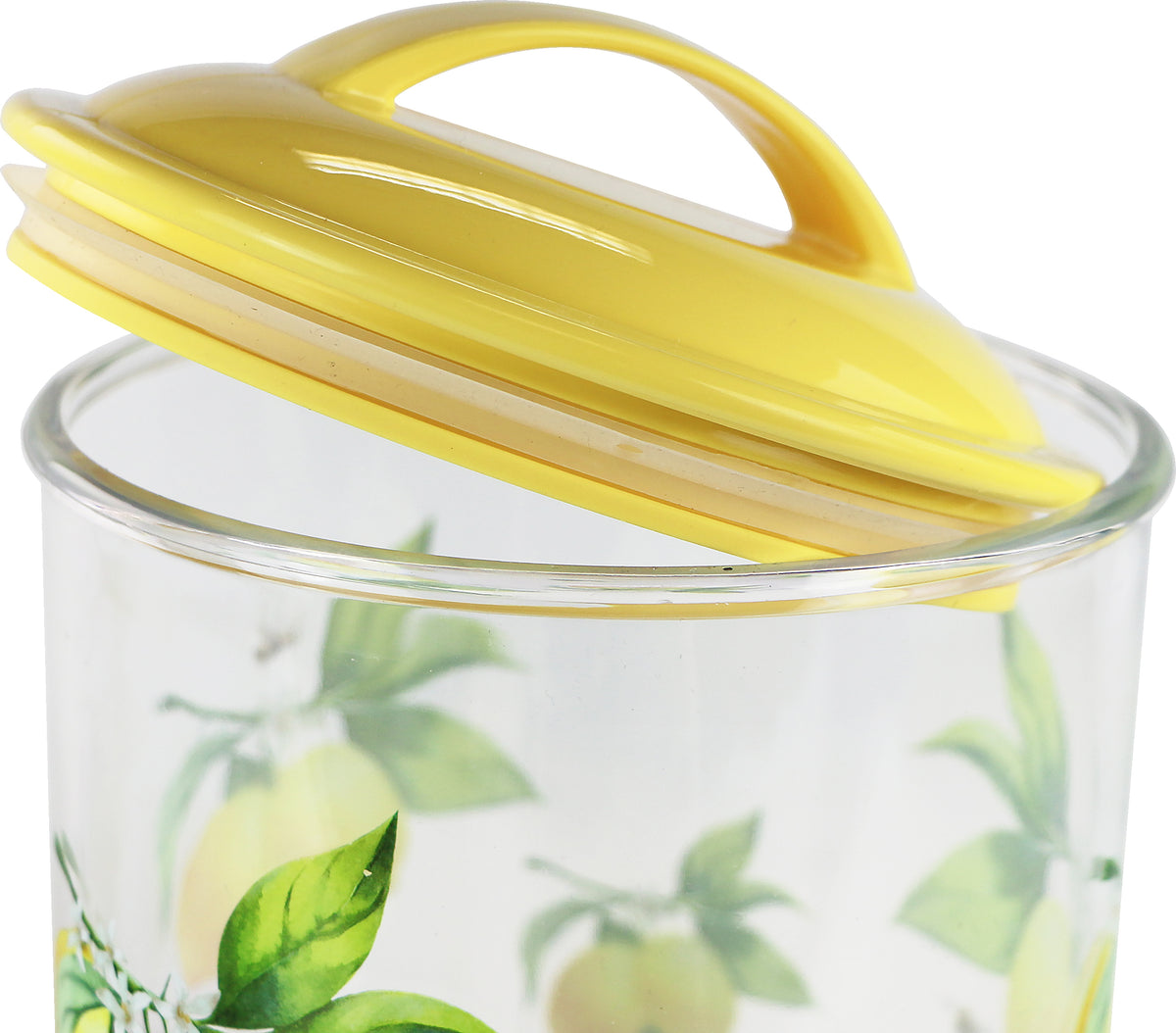 3pc Acrylic Canister Set - Fresh Lemons – Reston Lloyd